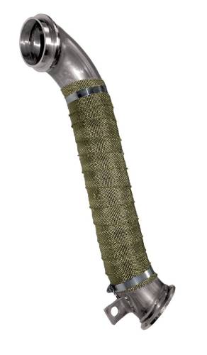 PPE 117000500 3" Stainless Duramax Down Pipe 2004.5-10 LLY LBZ LMM